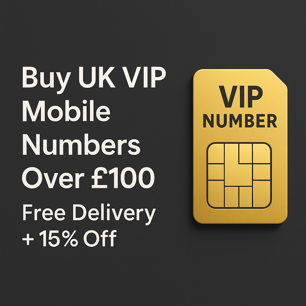 Premium VIP Numbers £100+ | Luxury UK Unique Gold Numbers – VIPnumbersUK