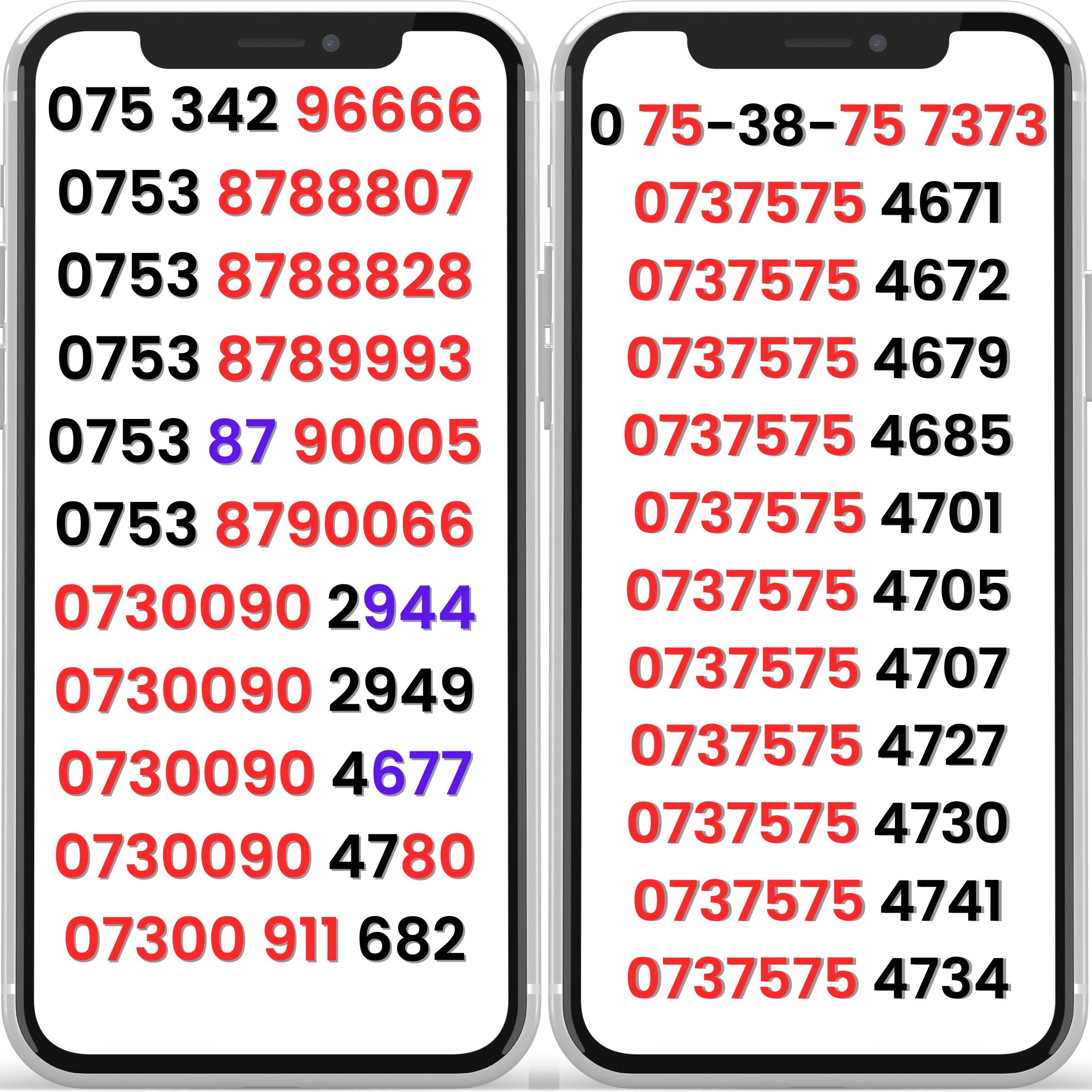 EE VIP Numbers UK | Premium Gold Numbers – VIPnumbersUK