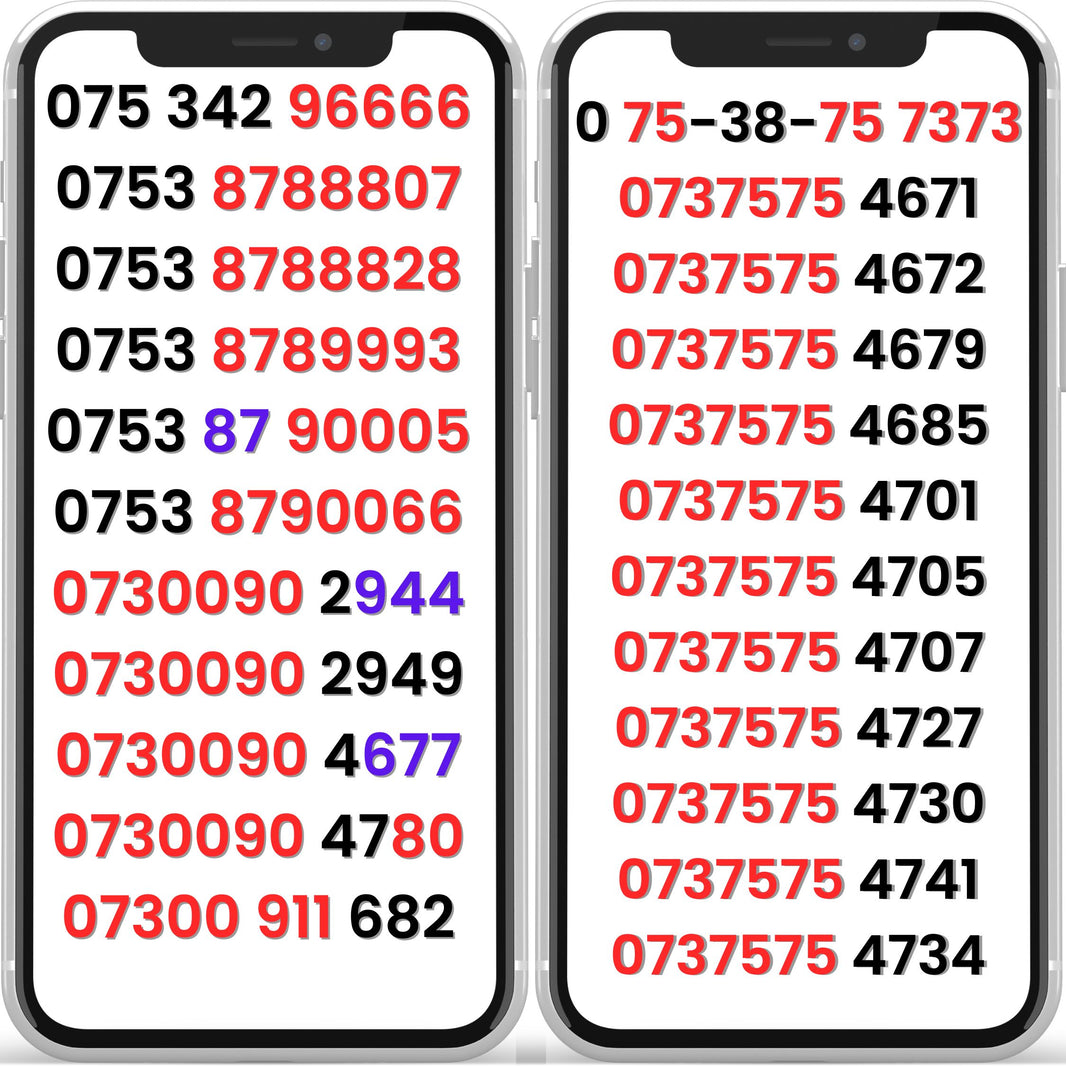 EE VIP Numbers UK | Premium Gold Numbers – VIPnumbersUK